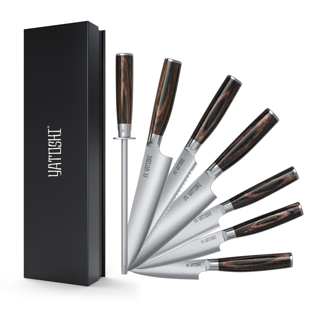 Professional Kitchen Knife Block Set